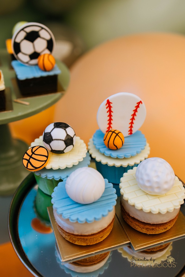 Kara's Party Ideas Born 2 Ball 2nd Birthday Party | Kara's Party Ideas