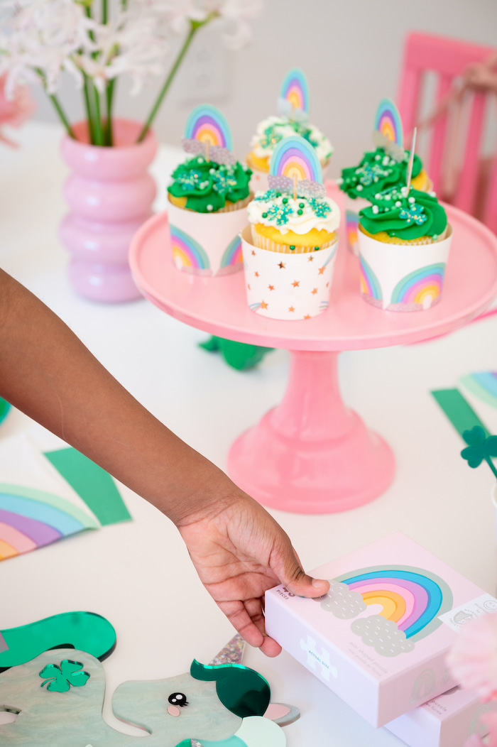 Kara's Party Ideas Shamrock Unicorn St Patrick’s Day Party | Kara's ...