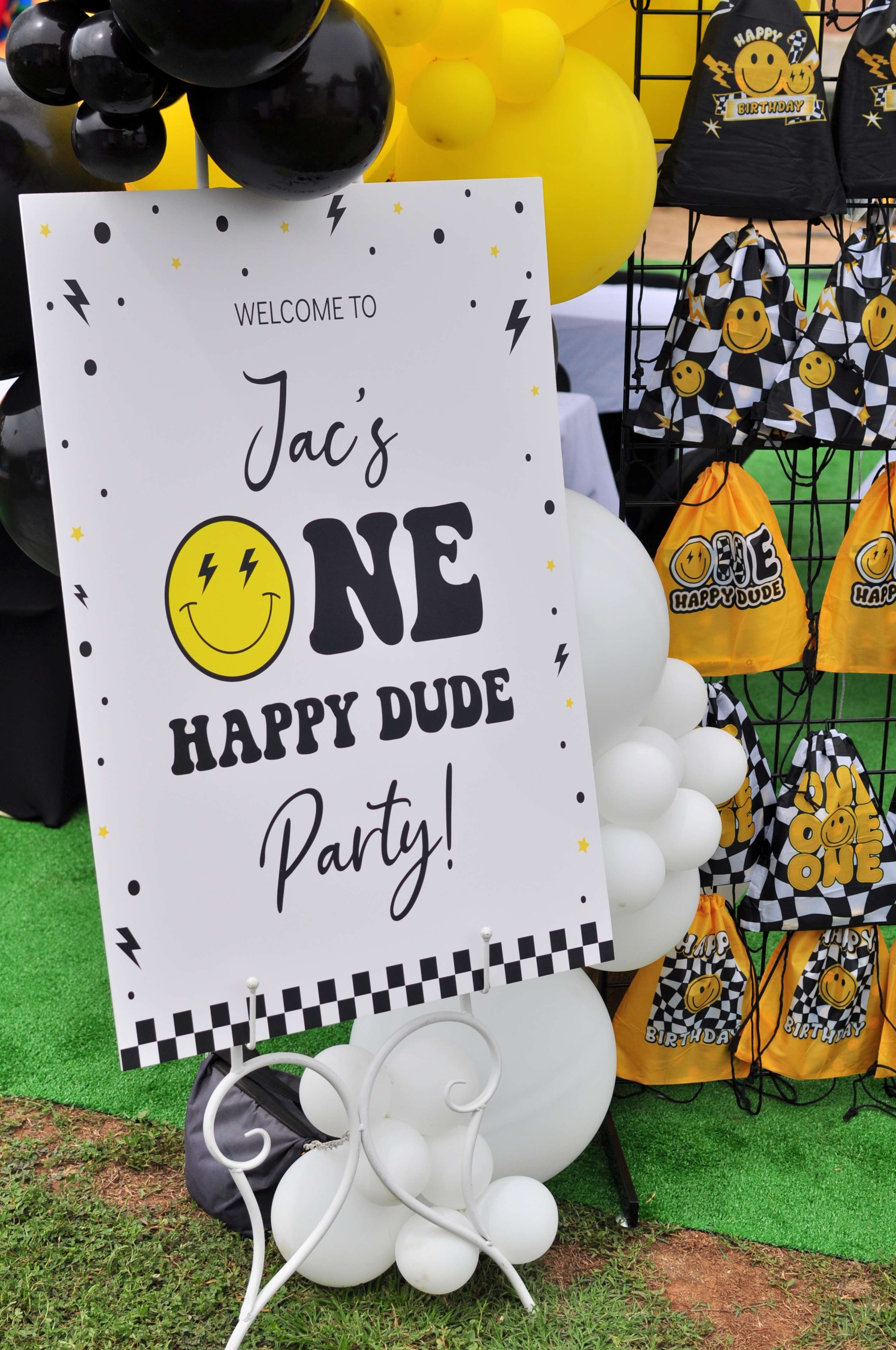 Kara's Party Ideas One Happy Dude Party | Kara's Party Ideas